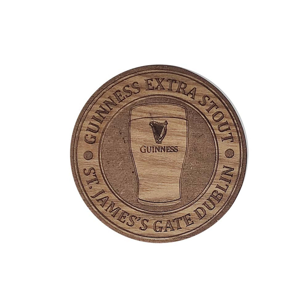 Guinness Wooden Coaster (4 Options) — The Temple Bar Pub