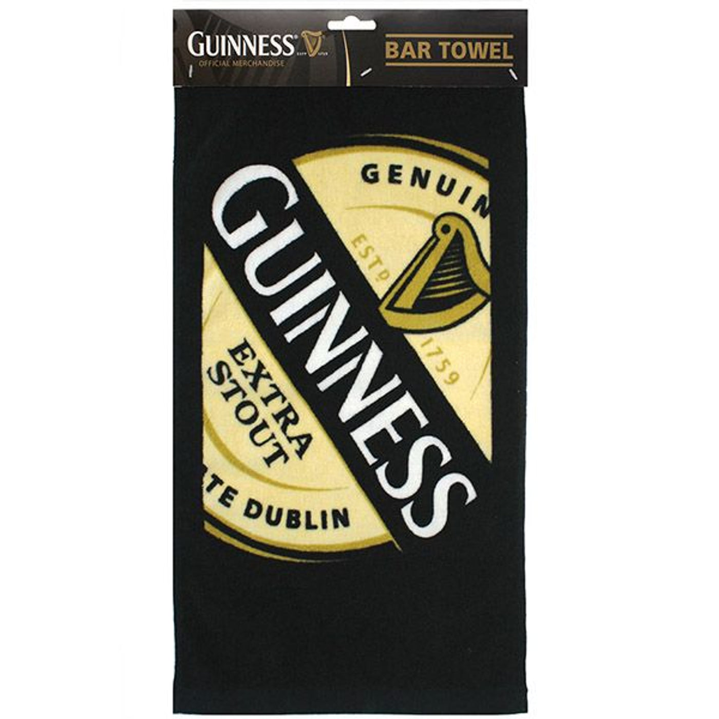 Guinness Bar Towel — The Temple Bar Pub