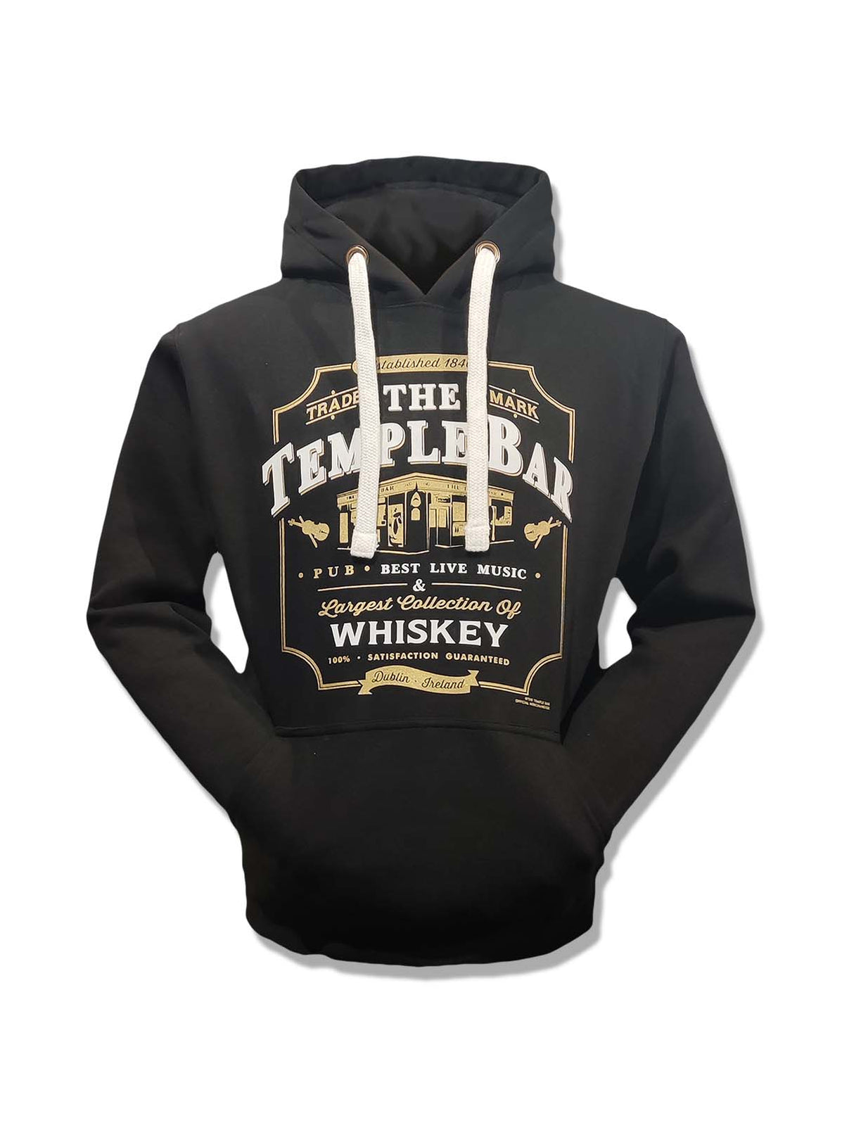 The Temple Bar Official Hoodie, Black — The Temple Bar Pub